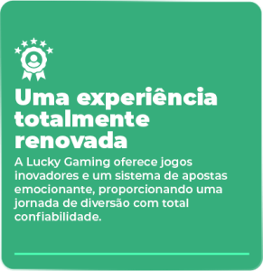 Lucky Gaming – Sua nova experiência!